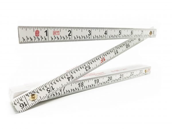 FR72 - Carpenter's Composite Folding Rule - 6.5ft/2m | Perfect ...