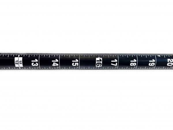 BL-18 - BrightLine Tape - 18ft High Contrast Dark Mode Steel Tape Measure